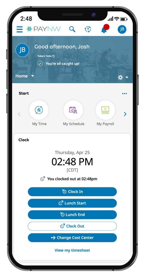 HCM Mobile App | Mobile HCM Platform | PayNW